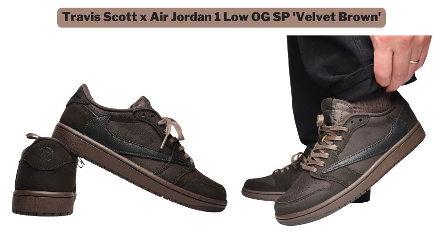 Exclusive look at the Travis Scott x Air Jordan 1 Low OG SP Velvet ...