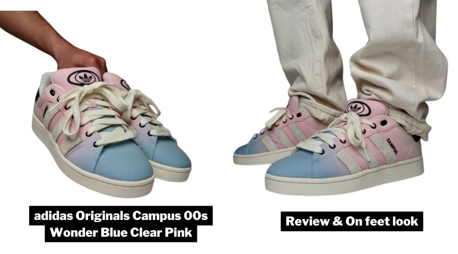 Review of the adidas Originals Campus 00s Wonder Blue Clear Pink ...