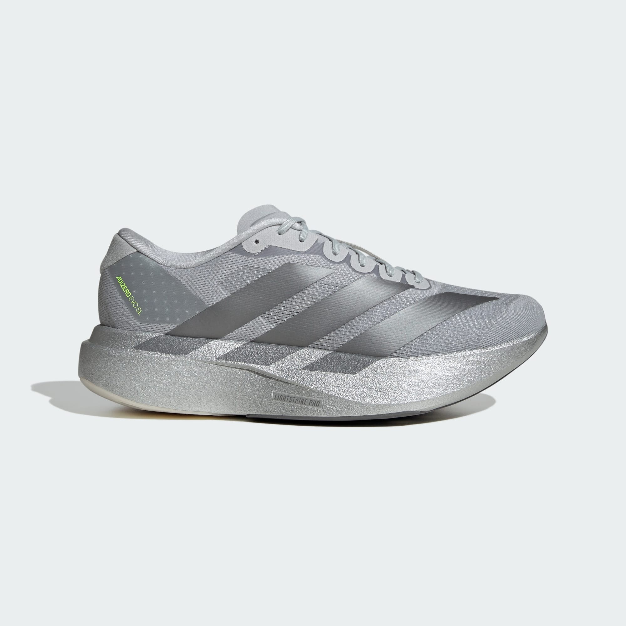 adidas Adizero Evo SL Silver Metallic JR3419 | More Sneakers