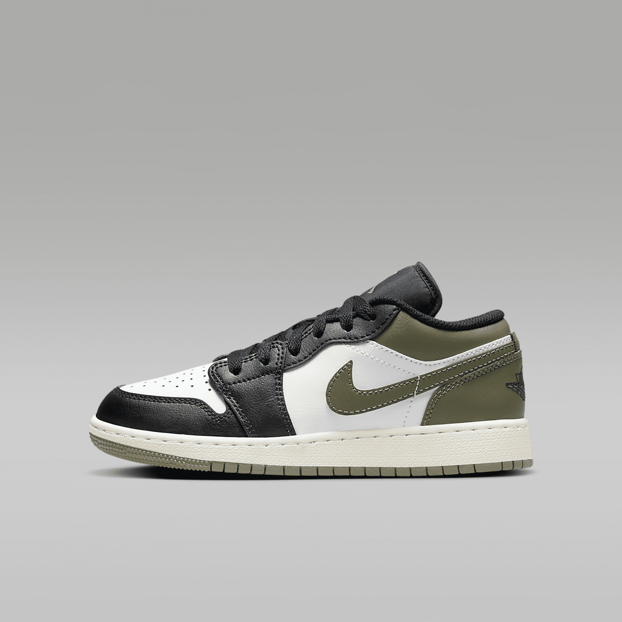 Air Jordan 1 Low GS Medium Olive 553560-092 | More Sneakers