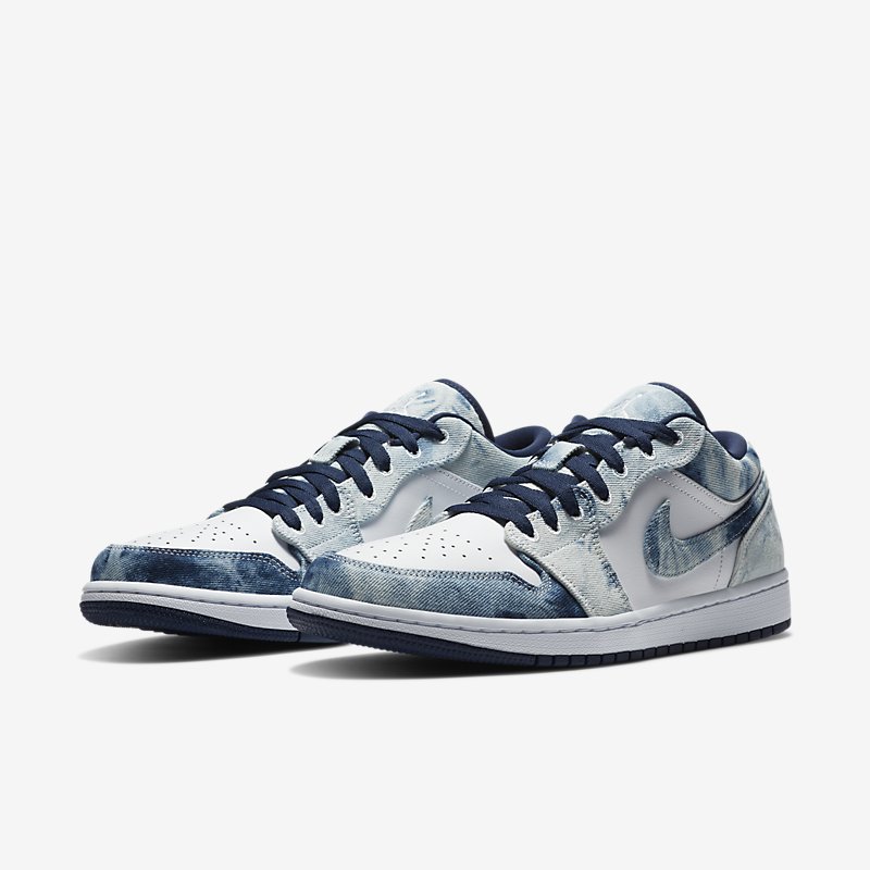 Air Jordan 1 Low SE Washed Denim 2024 CZ8455-100 | More Sneakers