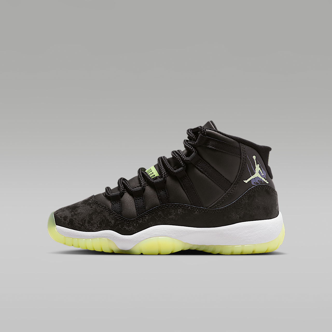 Air Jordan 11 Retro GS Inner Beast Black Barely Volt IB1378-001 | More ...