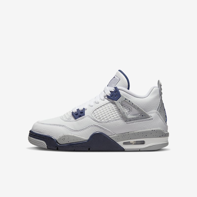 Air Jordan 4 Retro GS Midnight Navy 408452-140 | More Sneakers