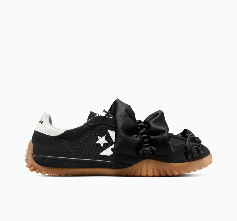 Converse Run Star Trainer Ruffle Black A17731C | More Sneakers