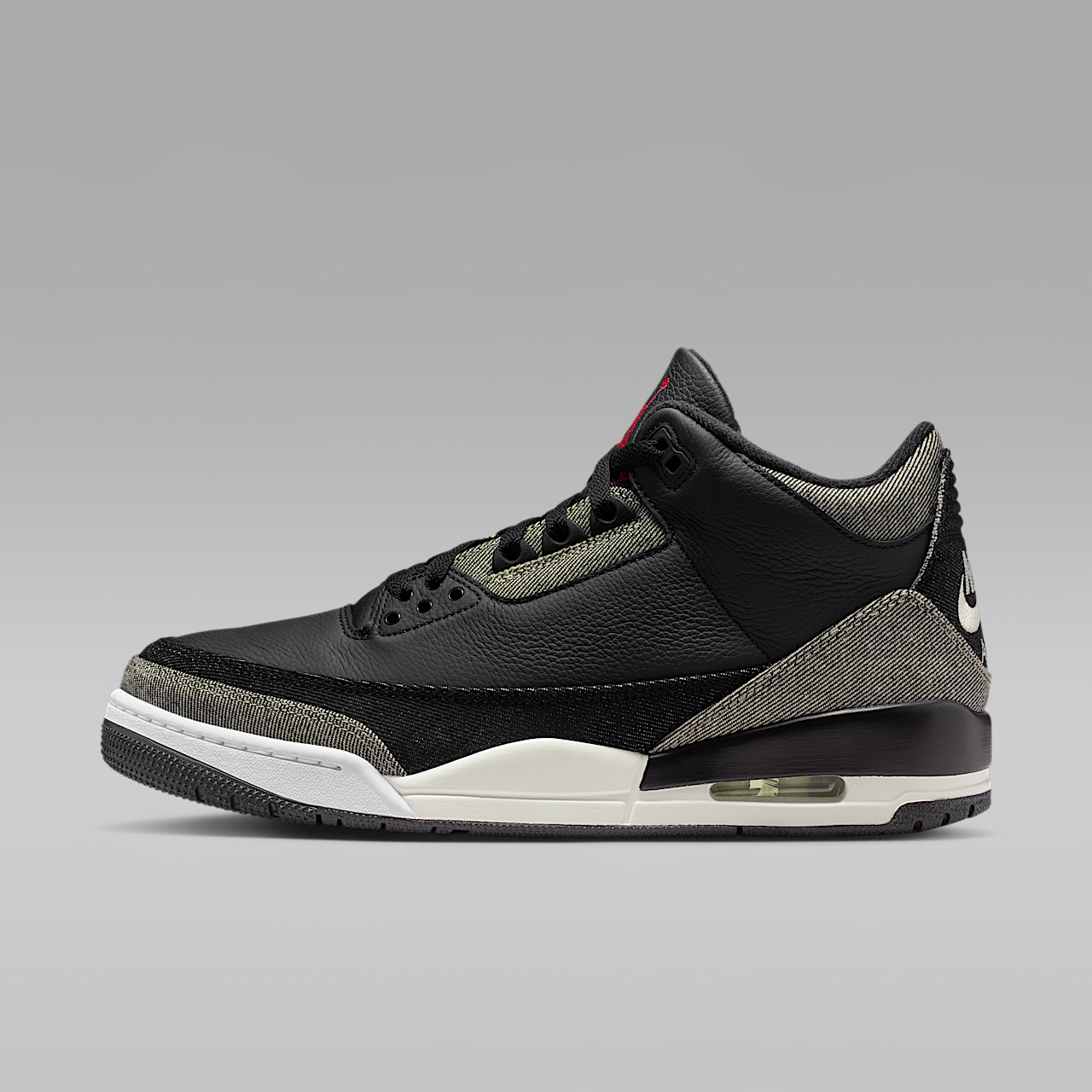 Levis x Air Jordan 3 Retro Black IR0914-400 | More Sneakers
