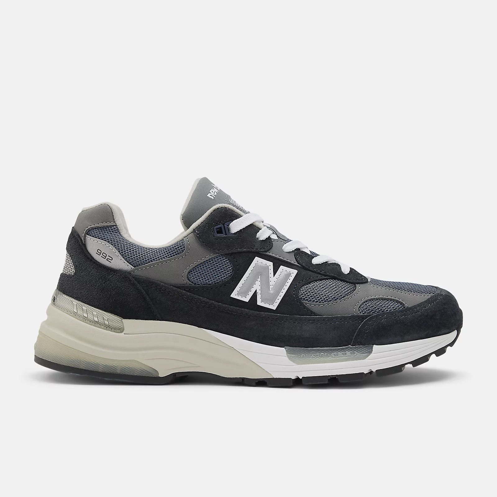 New Balance 992 NB Navy Grey - Made in USA U992NY | More Sneakers
