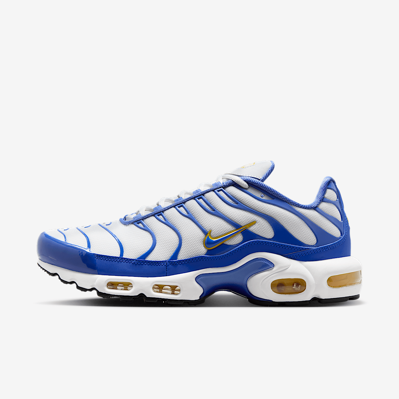 Nike Air Max Plus White Varsity Maize Lyon Blue IF6224-100 | More Sneakers