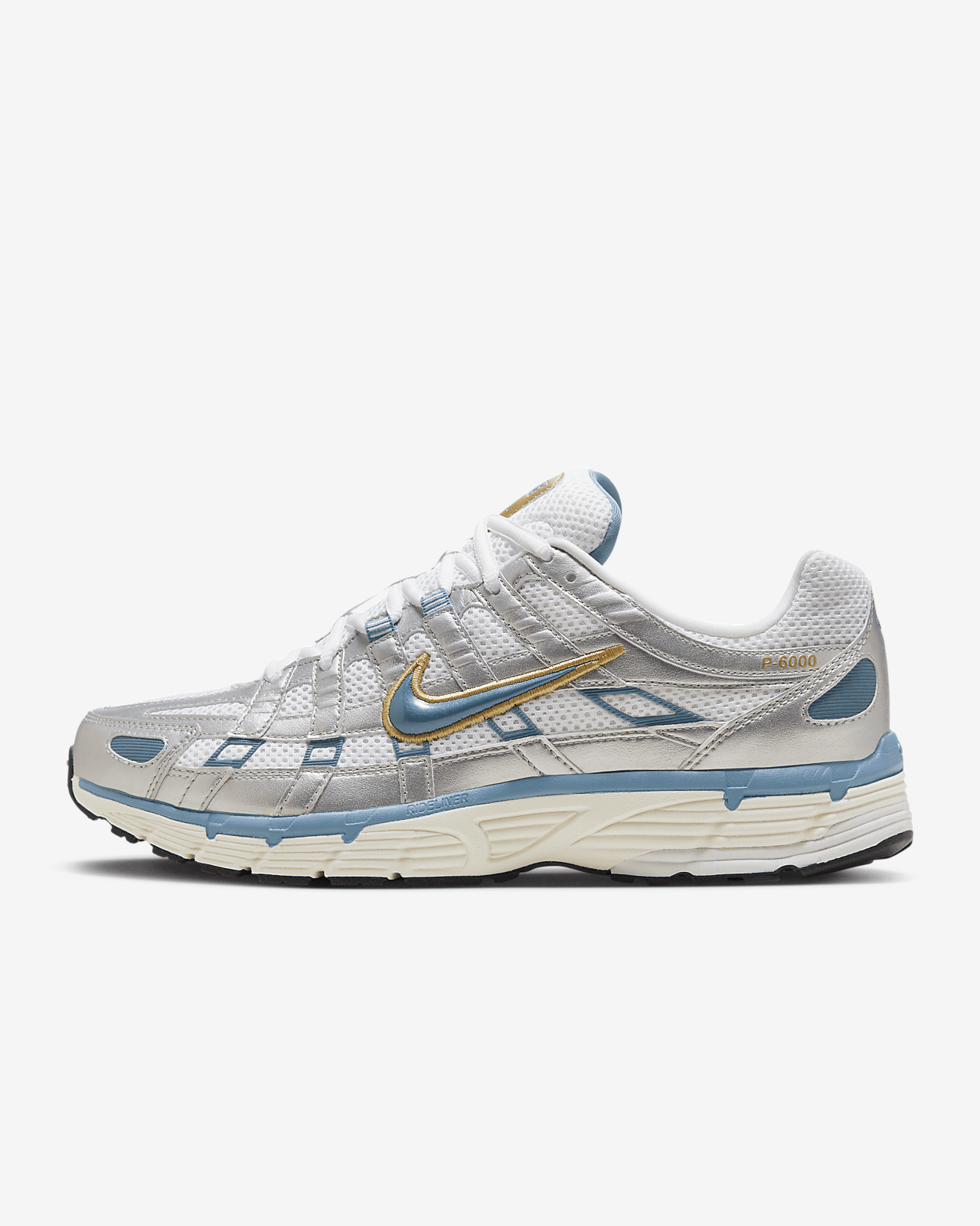 Nike P-6000 Metallic Silver Aegean Storm HJ7246-100 | More Sneakers