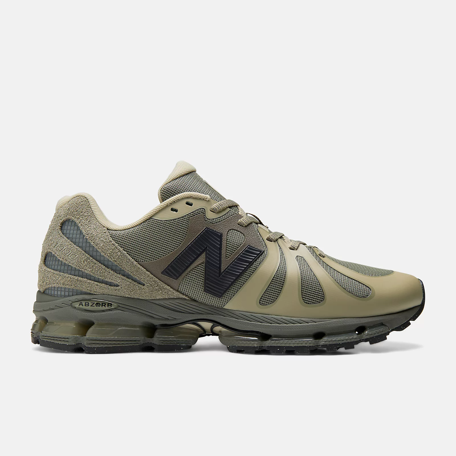 Stone Island x New Balance ABZORB 1890 Cover Green U1890ST | More Sneakers