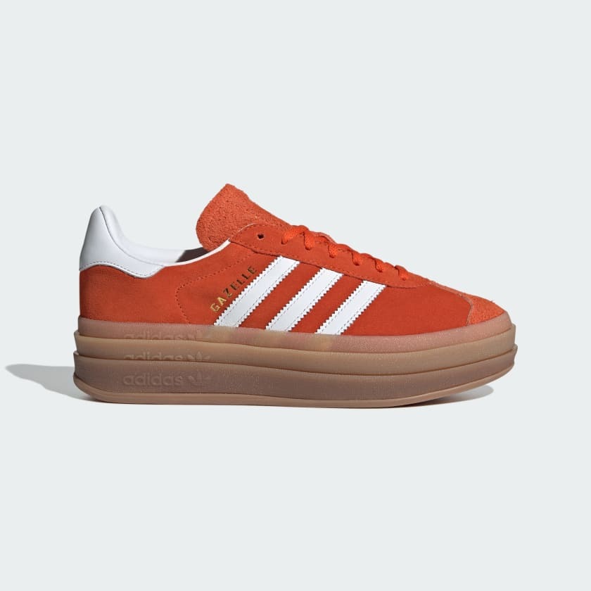 Womens adidas Originals Gazelle Bold Collegiate Orange IG8672 | More ...