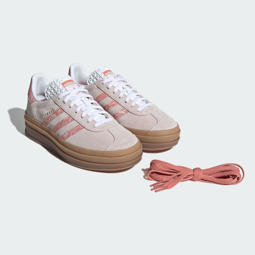 Womens adidas Originals Gazelle Bold Putty Mauve Marble ID3739 | More ...