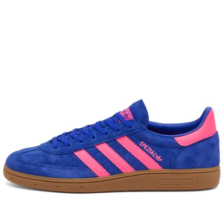 Womens adidas Originals Handball Spezial Lucid Blue Lucid Pink IH5373 ...