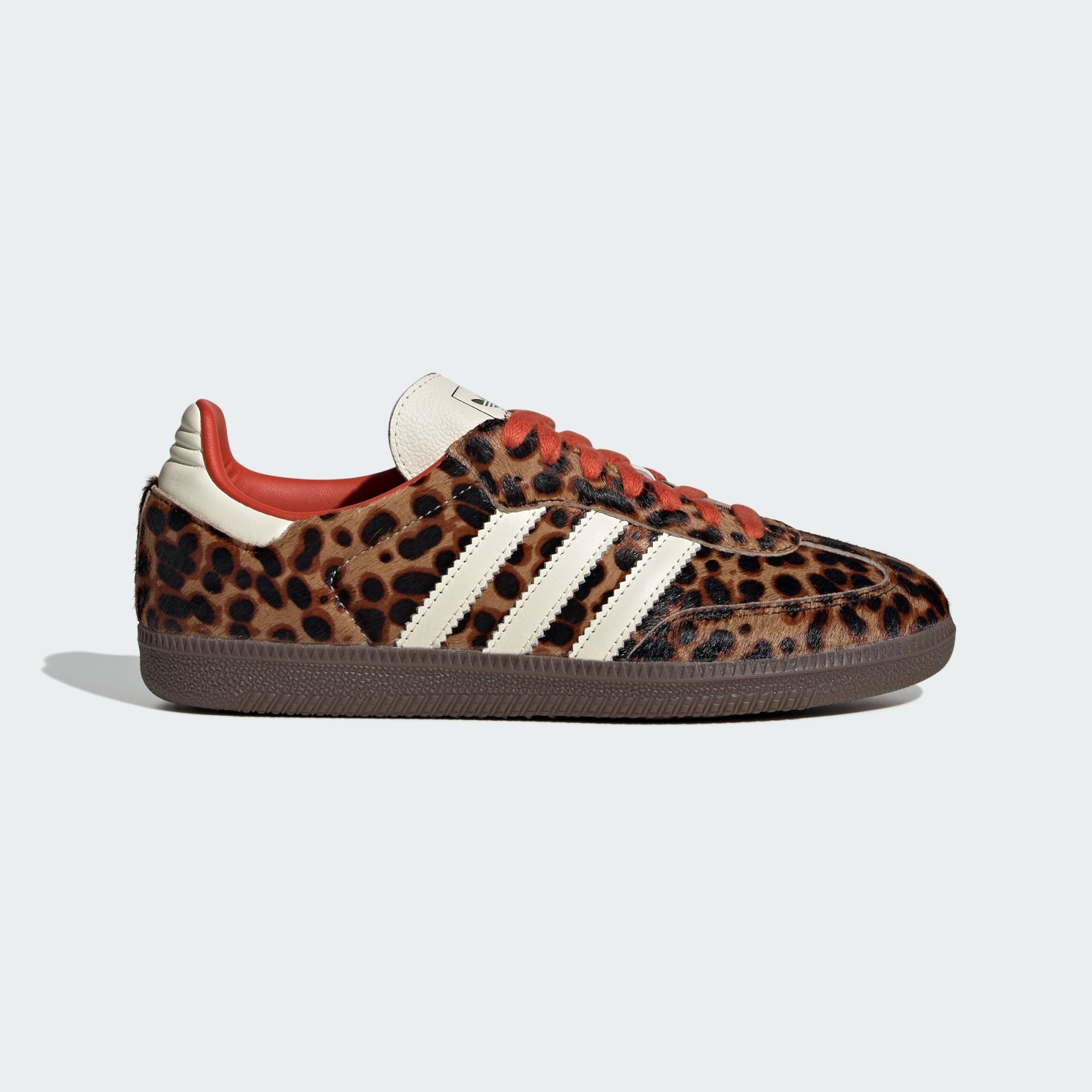 Womens adidas Originals Samba OG Preloved Red Leopard JI2734 | More Sneakers