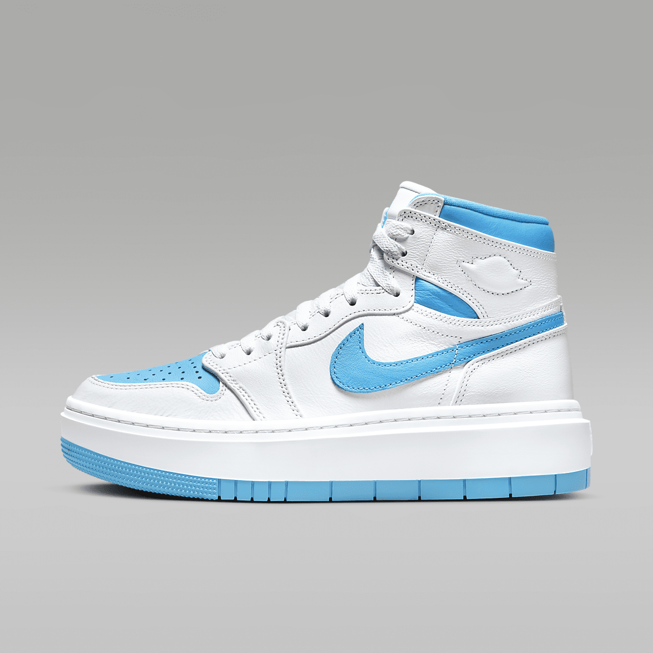 Womens Air Jordan 1 Elevate High White Dark Powder Blue DN3253-114 ...