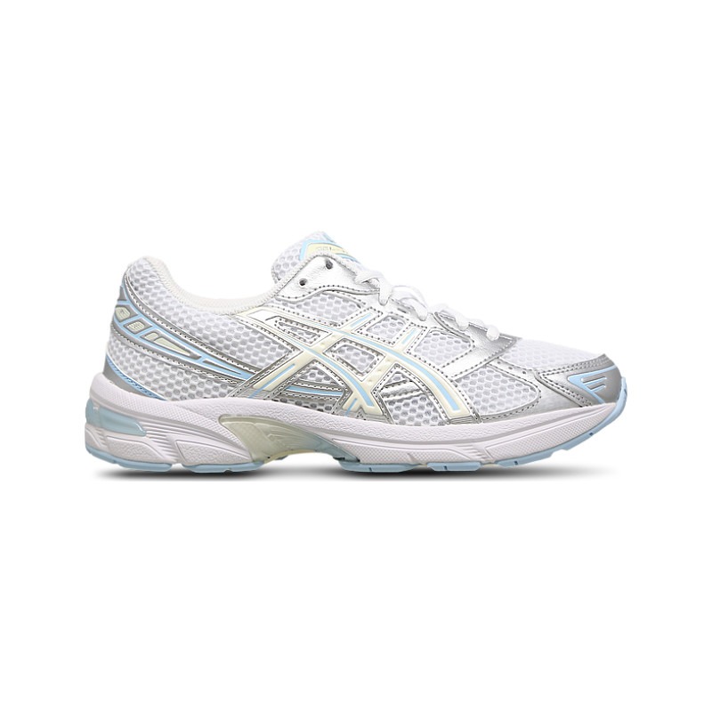 Womens Asics Gel-1130 Silver Ivory Blue 1202A504-100 | More Sneakers