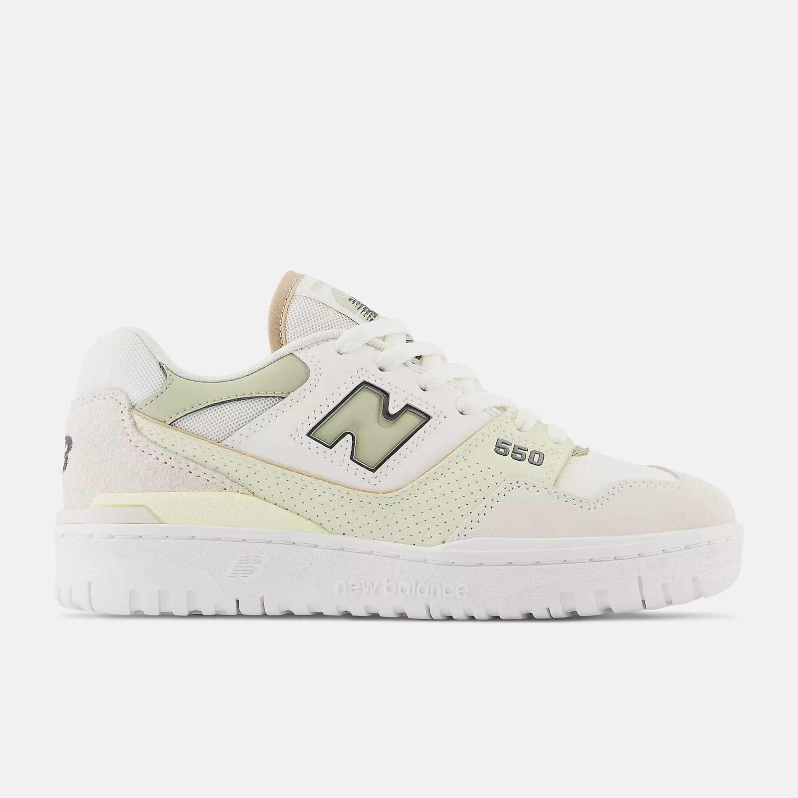 Womens New Balance Sea Salt Fatigue Green BBW550SK | More Sneakers