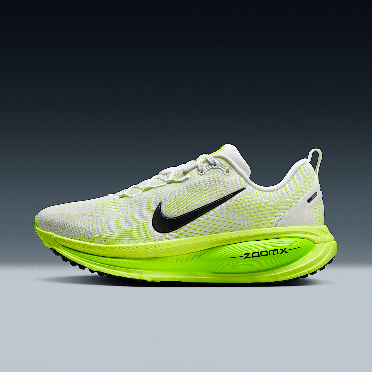 Womens Nike Vomero 18 White Electric Green Volt HM6804-102 | More Sneakers